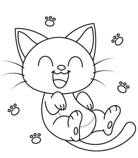 Kitten Coloring Pages, Birthday Kitty, Unicorn Kitty, Kitties and ...