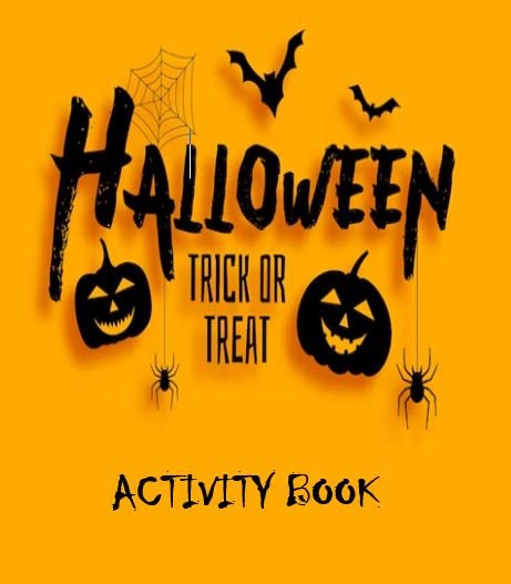 Halloween Activity Book Printable, Halloween Activity Sheets, Halloween ...