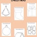 6 Decorate Christmas Pages | Kids Craft Pages | 6 Christmas Coloring ...
