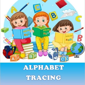 Printable Alphabet Letter Tracing Book, A to Z, Alphabet Tracing ...