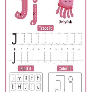 Printable Alphabet Letter Tracing Book, A to Z, Alphabet Tracing ...
