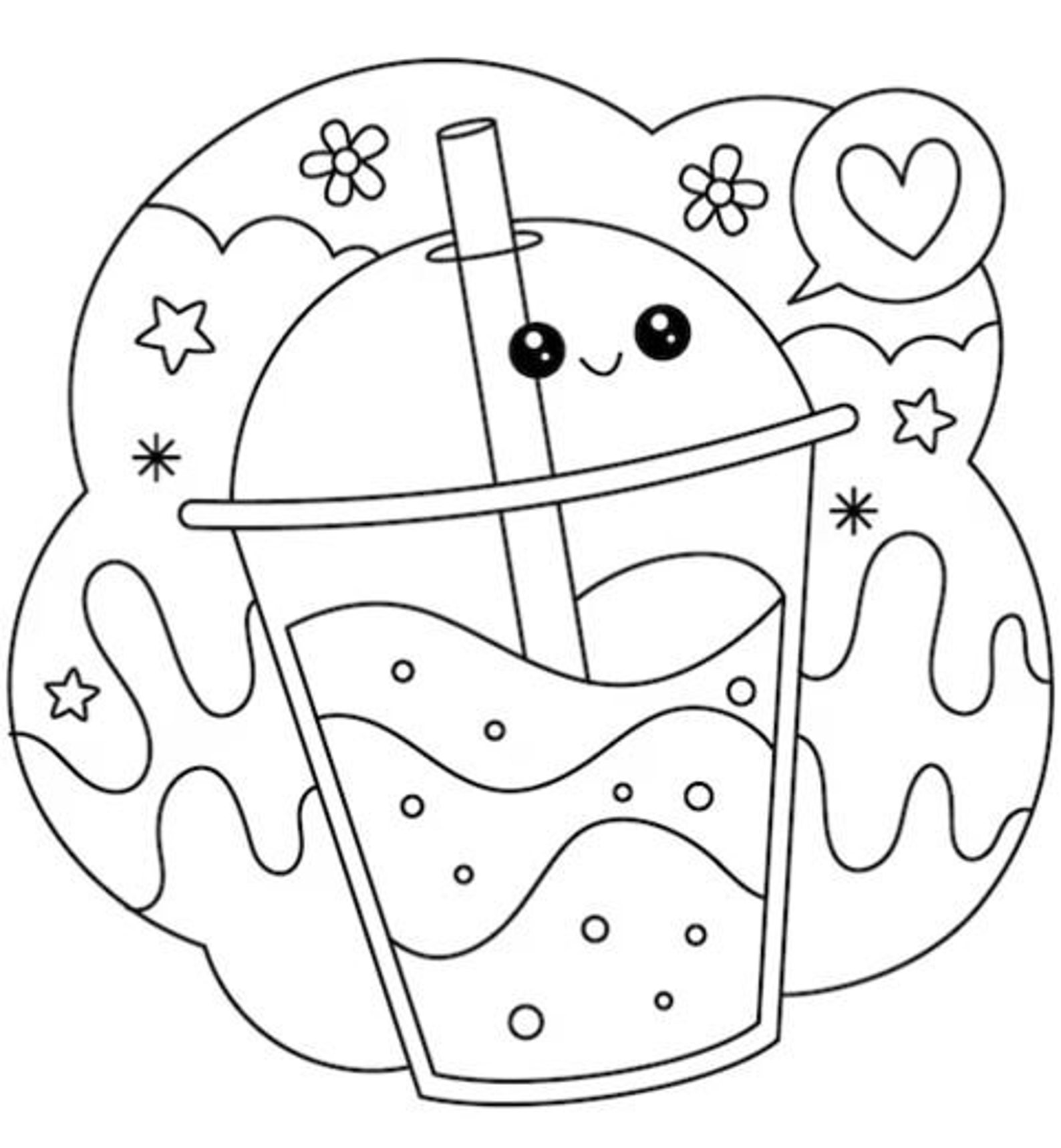 Kawaii Coloring Book | 150 Pages | Cute Coloring Pages | for Kids and ...
