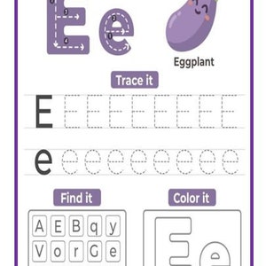 Printable Alphabet Letter Tracing Book, A to Z, Alphabet Tracing ...