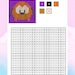 TSUM-TSUM Pixel Coloring for Children _ Printable Coding Pages for Kids ...