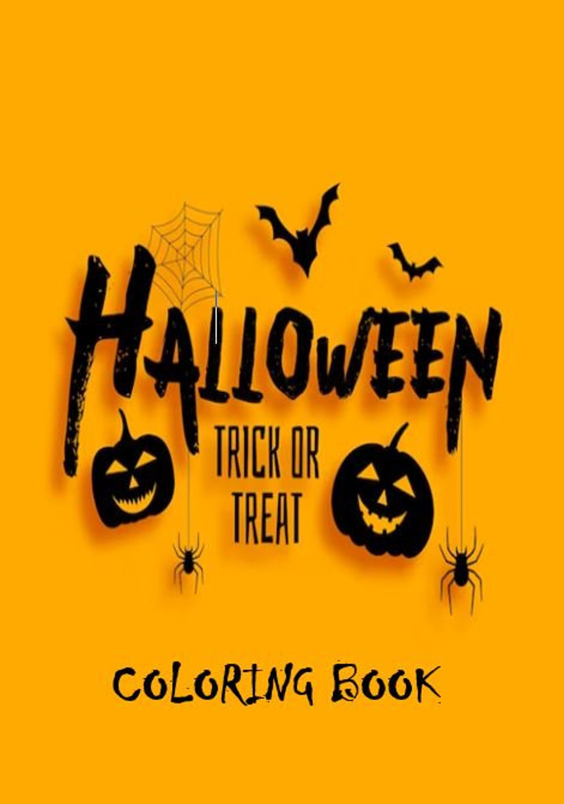 Halloween Coloring Book, 70 Halloween Coloring Pages, Printable ...