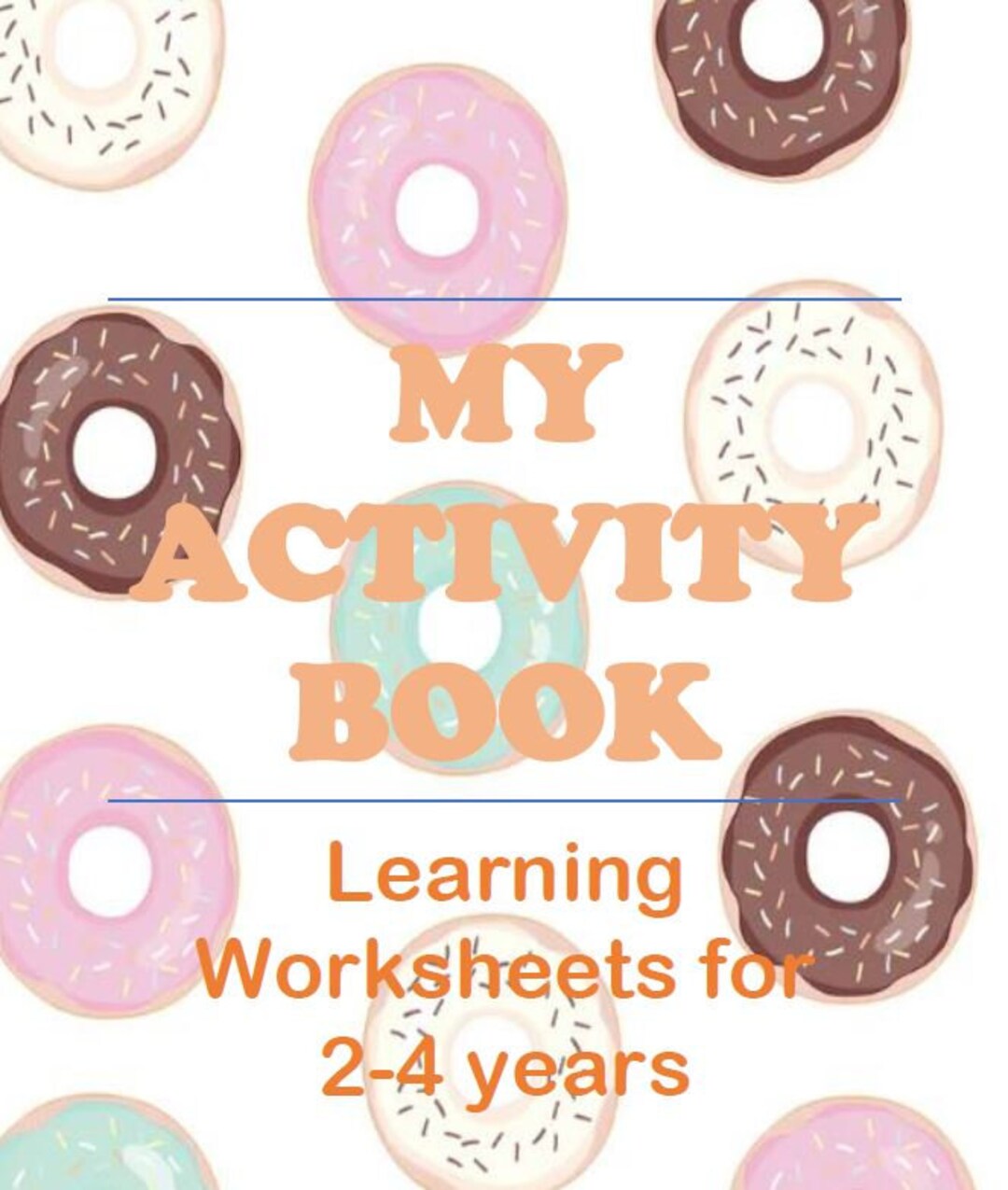 Printable Toddler Activity Book, Baby, Activity, Learning Book ...