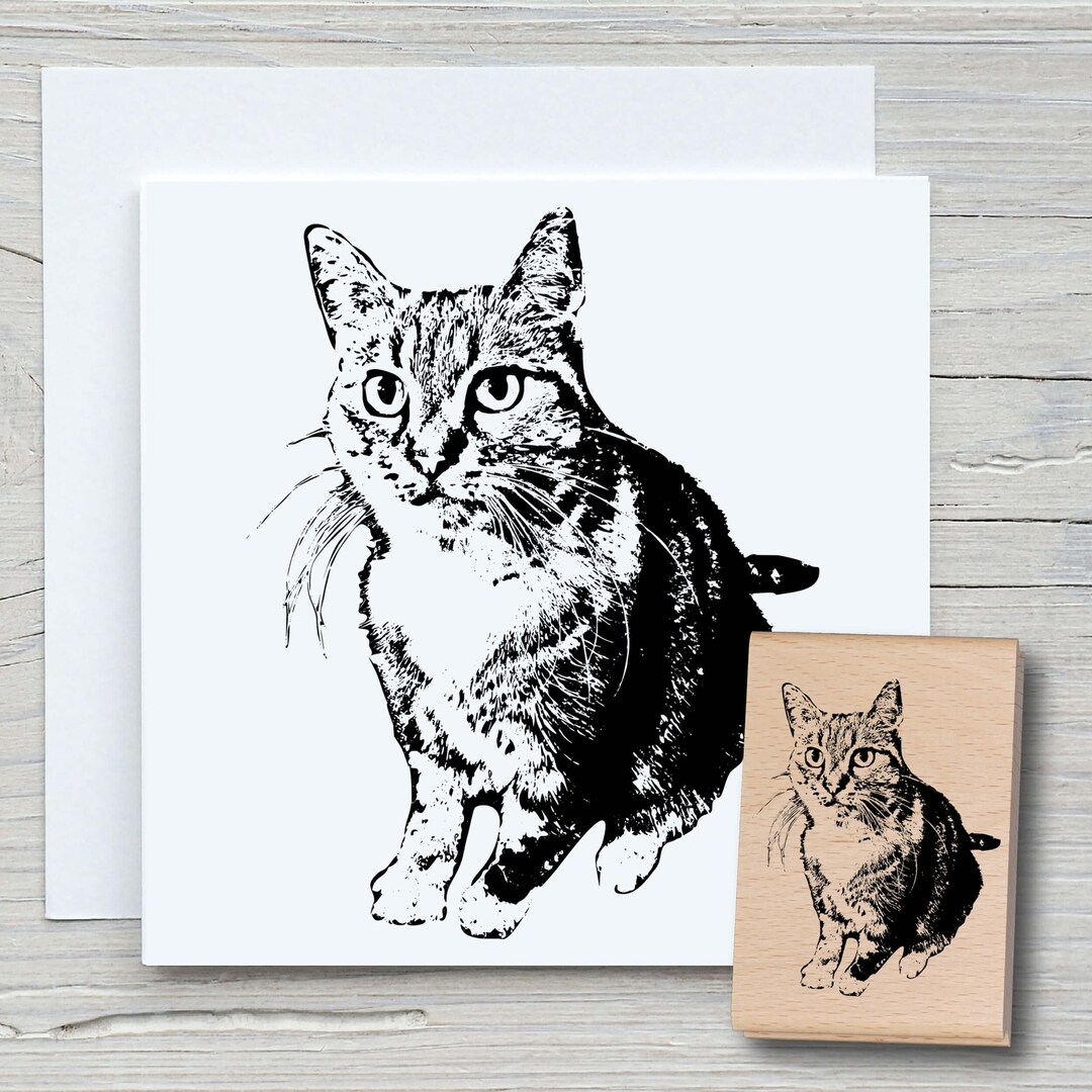 Stamp Mia DIY Motif Stamp for Making Cards, Paper, Fabrics Animals ...