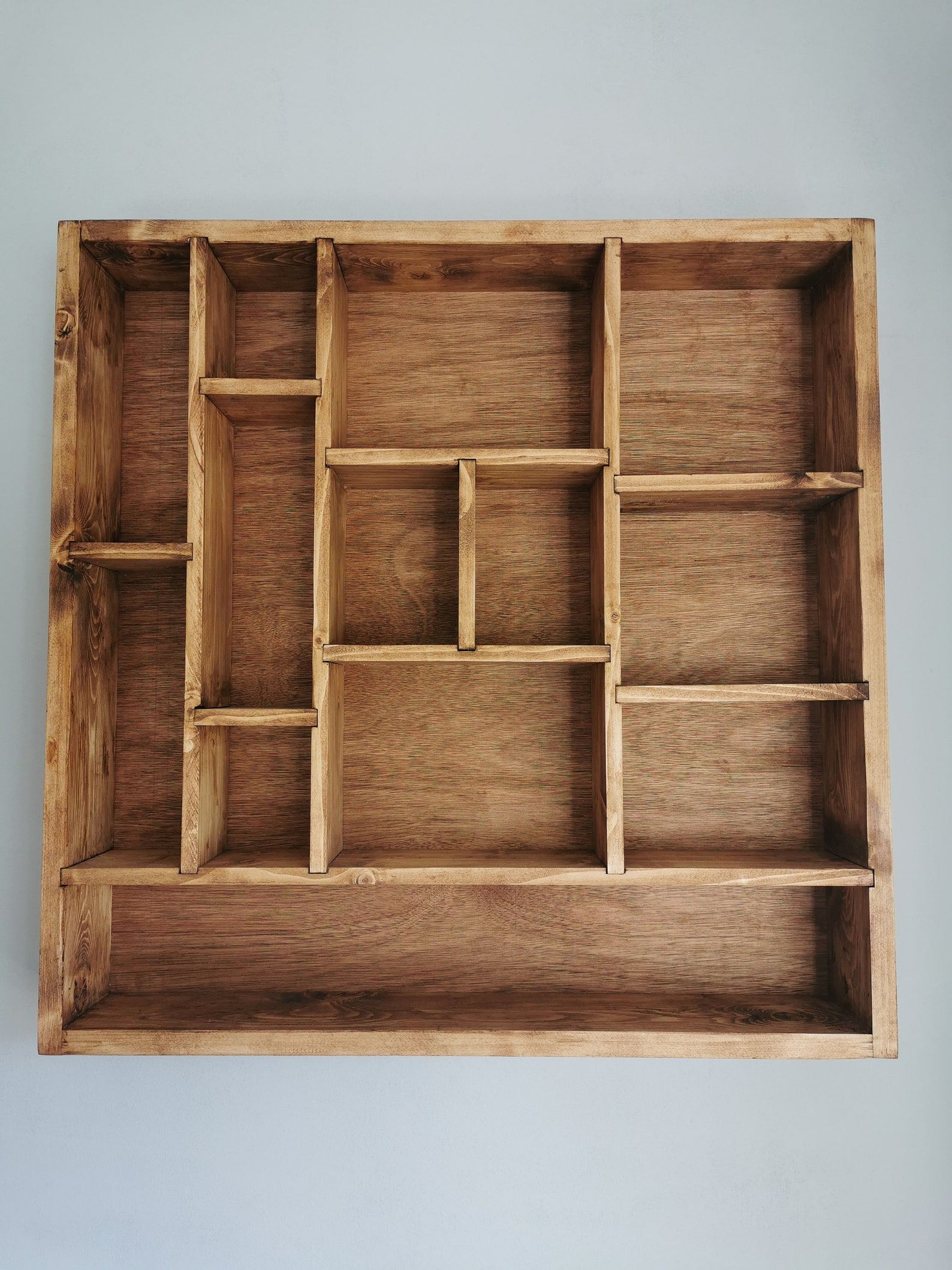 Letterpress Drawer Style Shelf Cubby Hole Shelves Display - Etsy UK