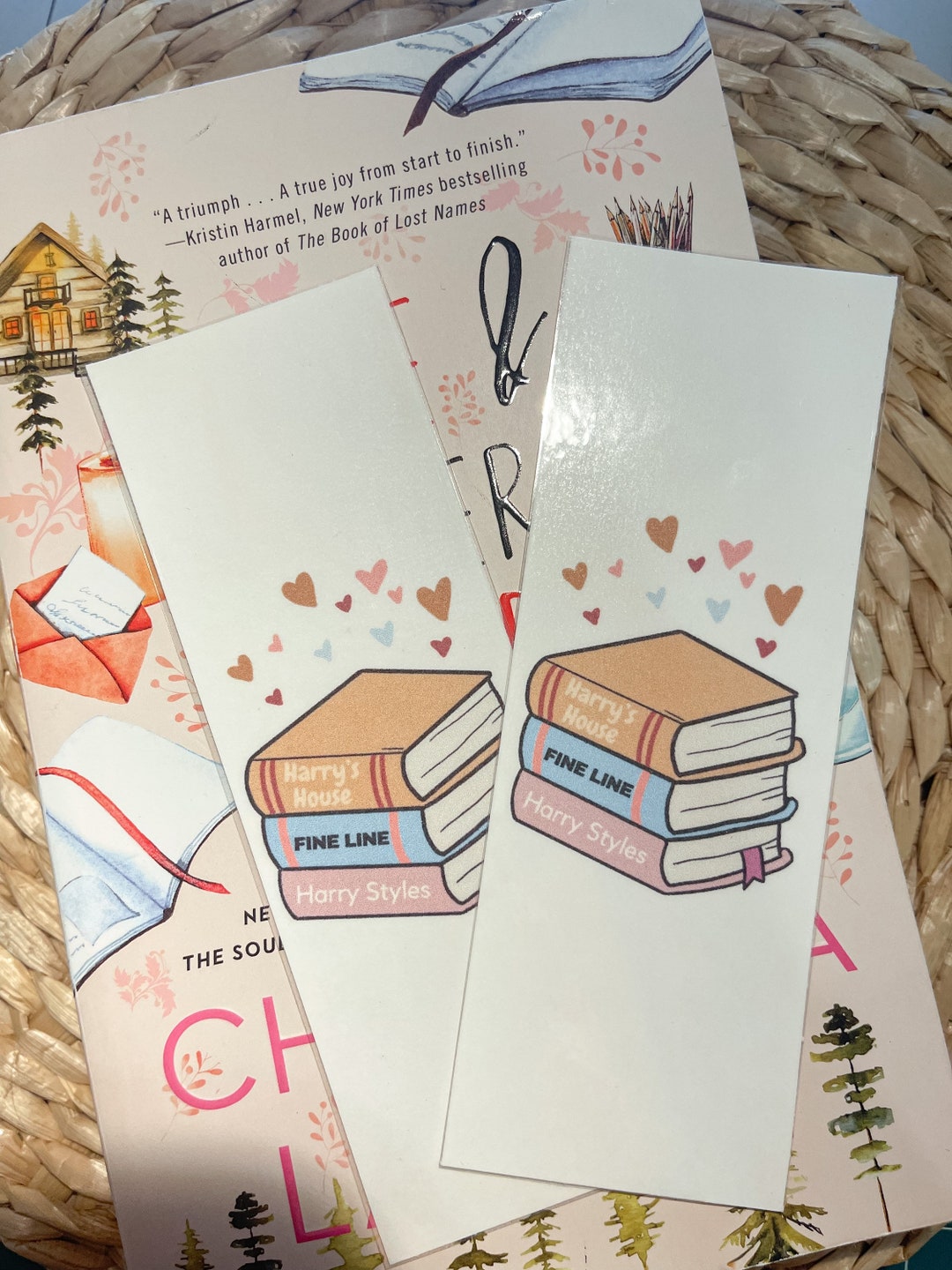 Harry Style Inspired Bookmarks Harry House Bookmark Fine - Etsy