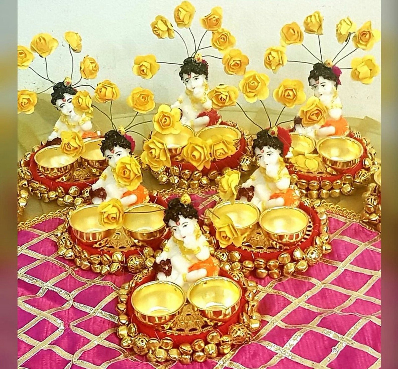 Lord Krishna Idol for Festival Janmastami Decoration Krishna Pooja ...