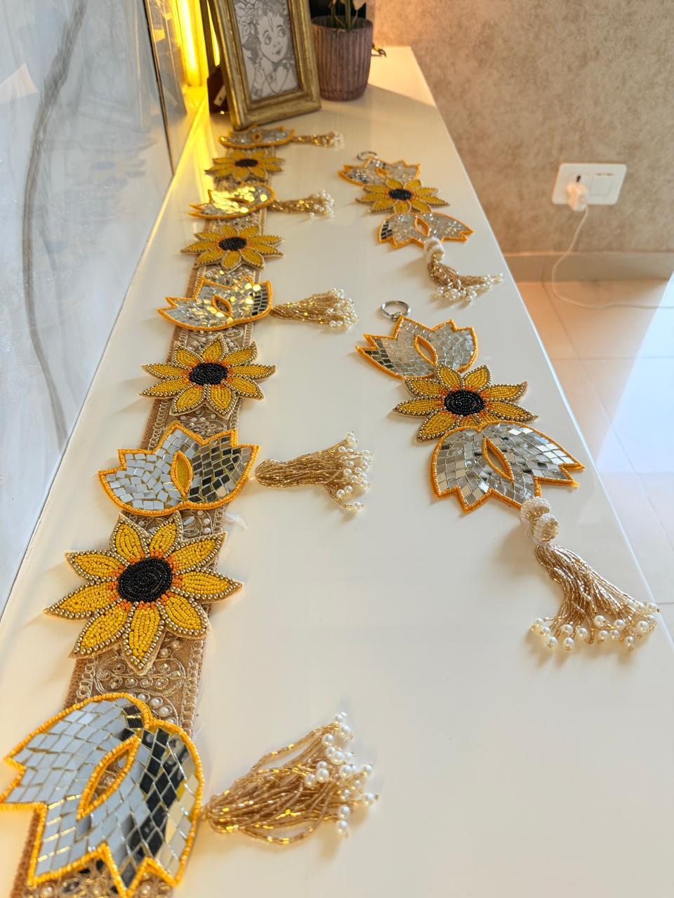 Boho Floral Toran: Ethnic Indian Door Hanging for Wedding Decor - Etsy