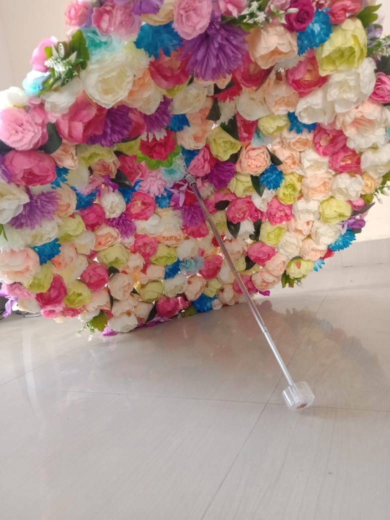 Floral Parasol, Floral Umbrella, Elegant Wedding Parasol, Bridal Umbrella, Umbrella Photo Props ...