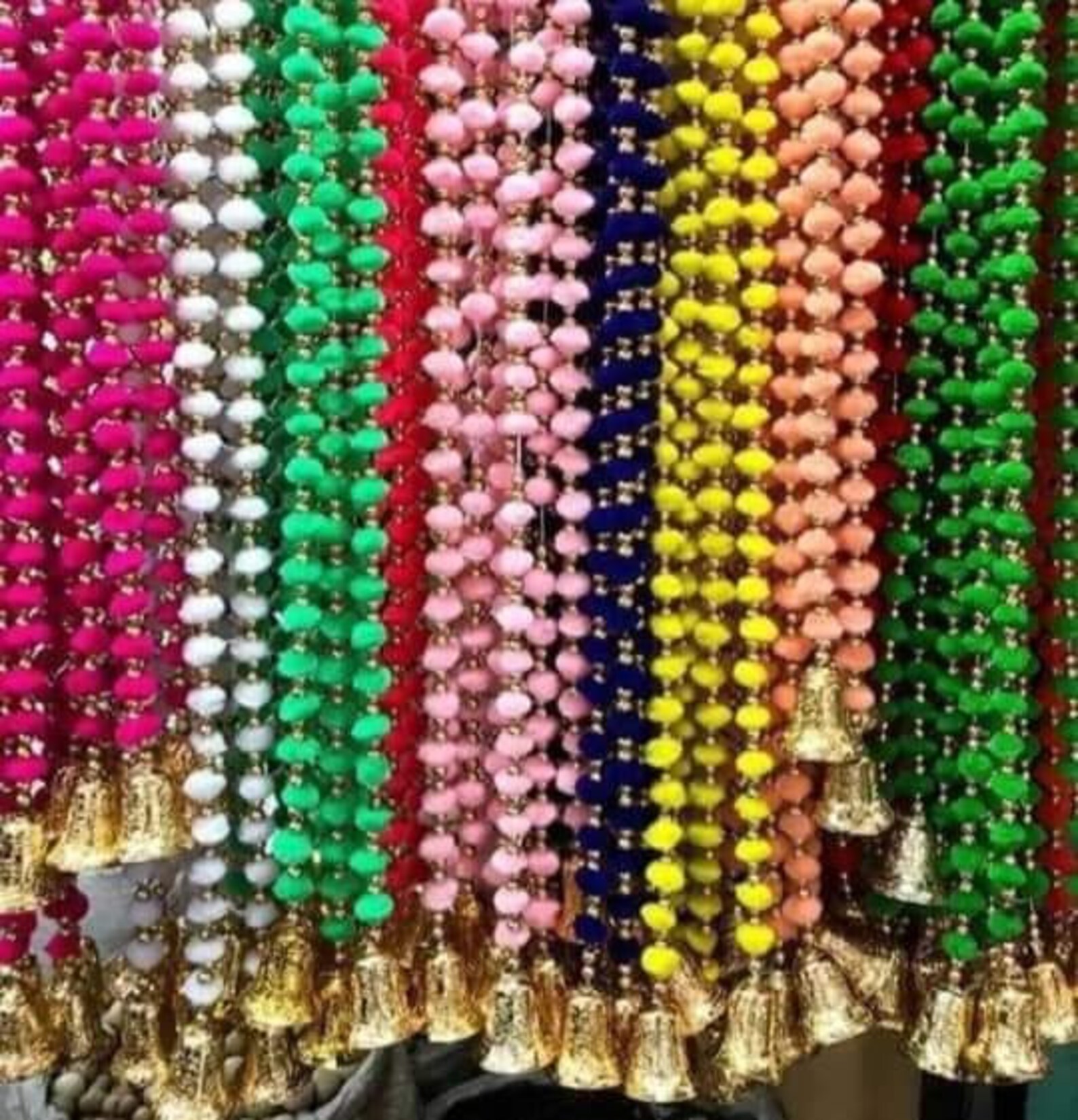 Sale on Indian Pink Color Artificial Decorative Pom Pom - Etsy