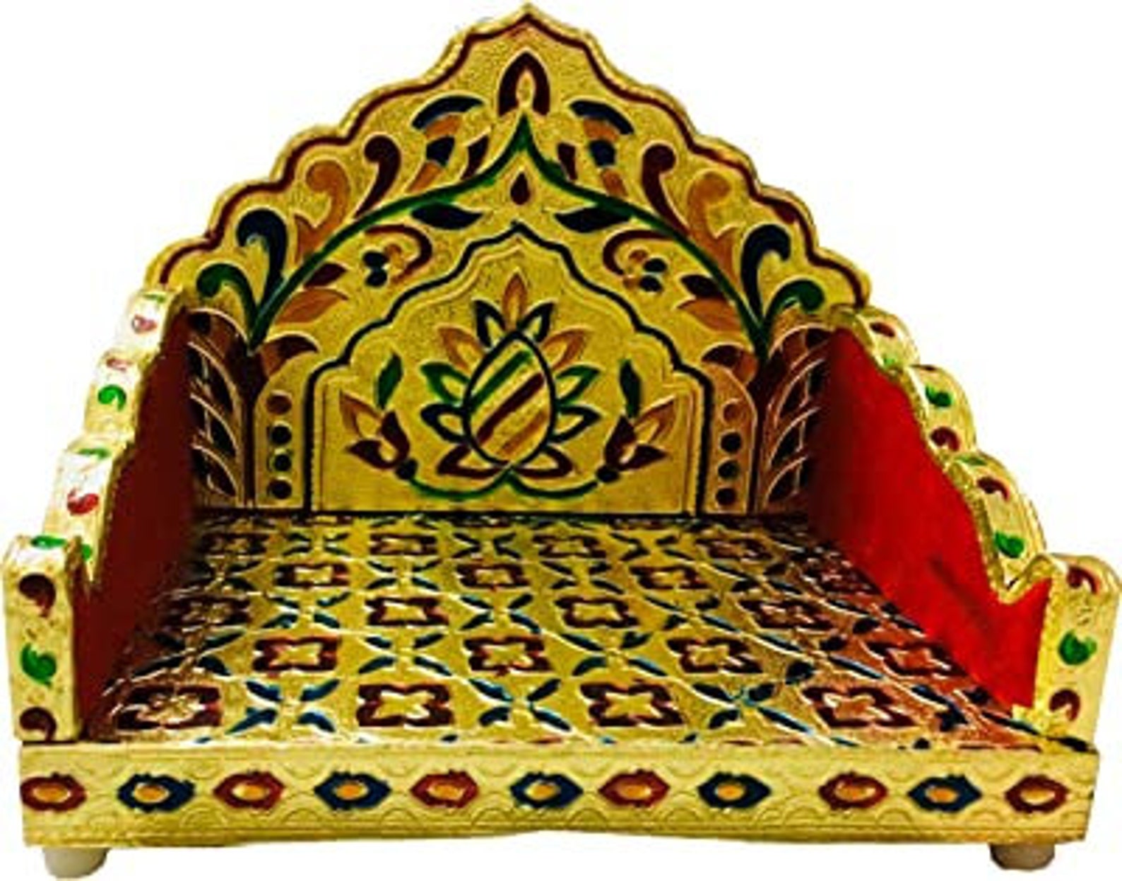 Lord Krishna Aasan Krishna Sinhasan Thakur Ji Jhulla Kanha Ji Jhula ...