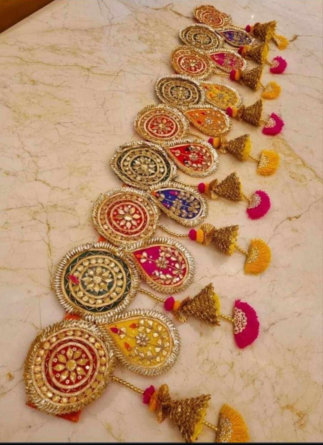 Handmade Boho Floral Toran: Ethnic Indian Door Hanging - Etsy