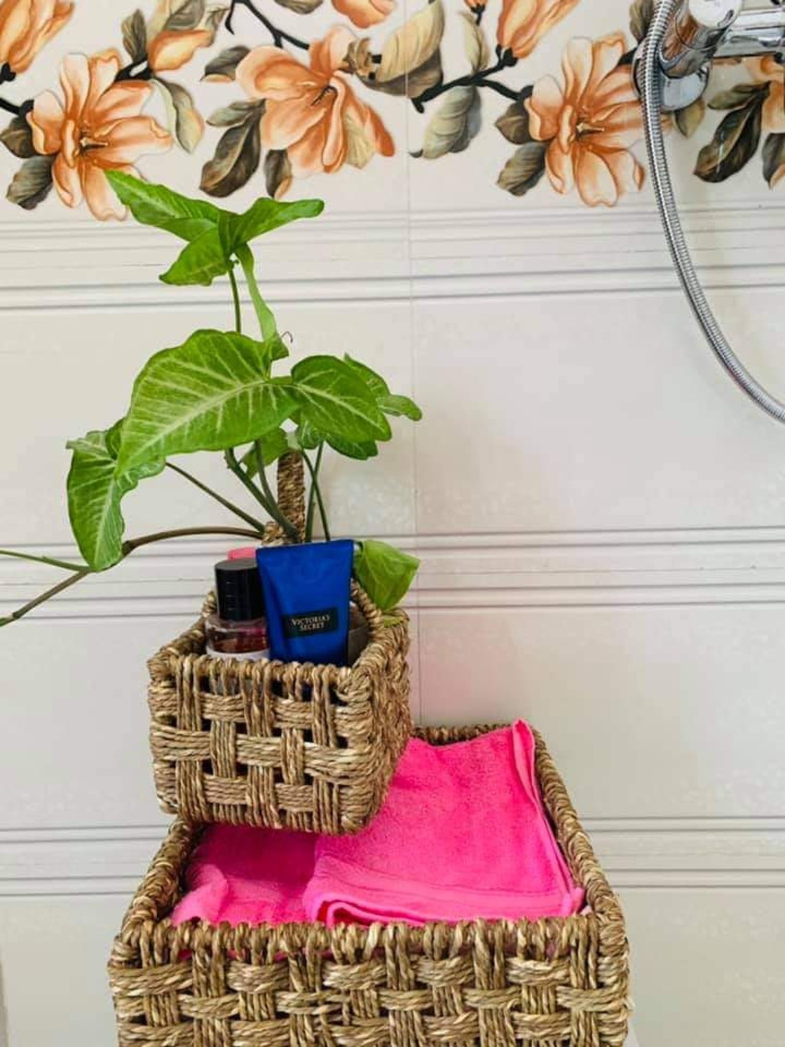 Jute Table Decor Jute Flower Decor Farmhouse Table Decor Jute - Etsy