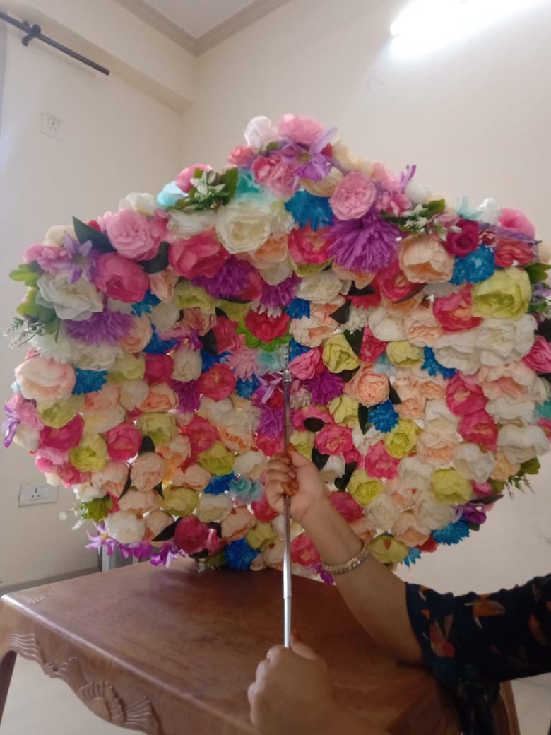 Floral Parasol, Floral Umbrella, Elegant Wedding Parasol, Bridal Umbrella, Umbrella Photo Props ...
