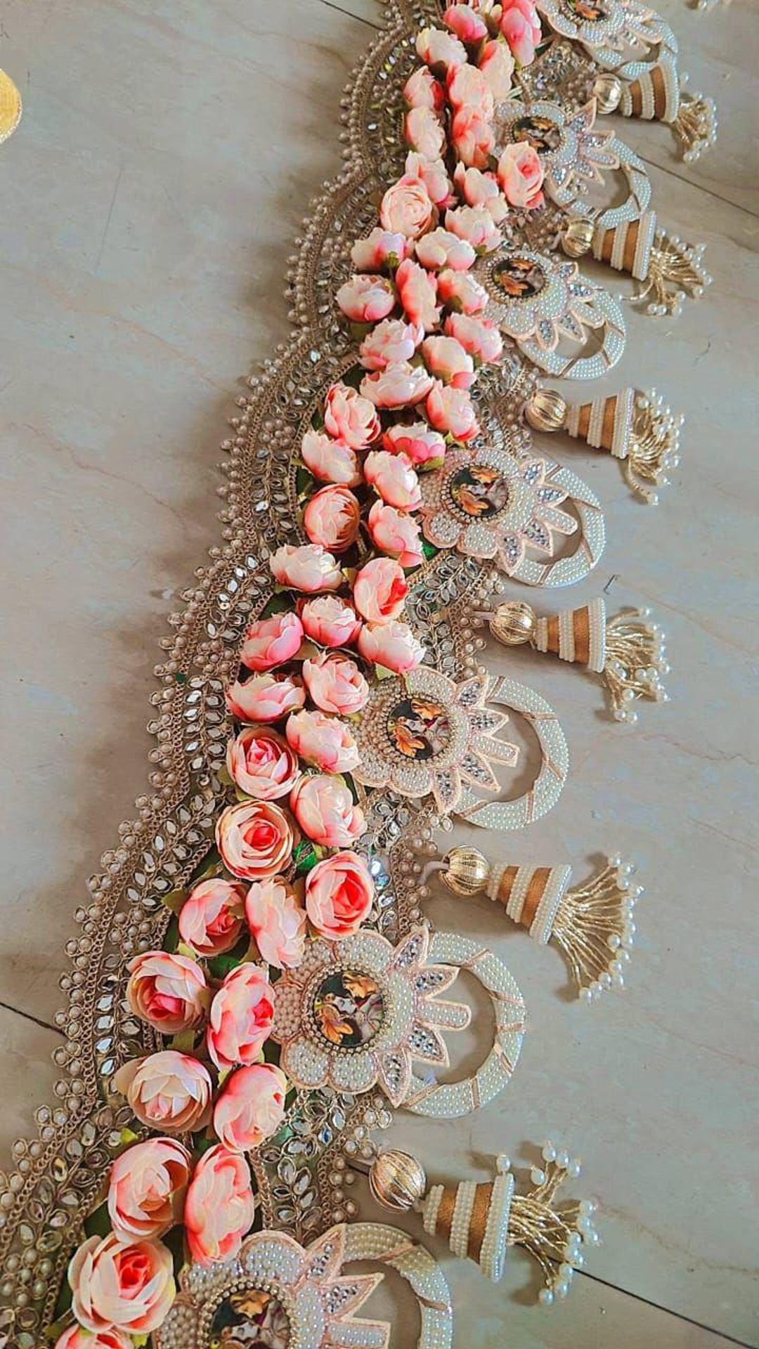 Handmade Boho Floral Toran: Ethnic Indian Door Hanging - Etsy