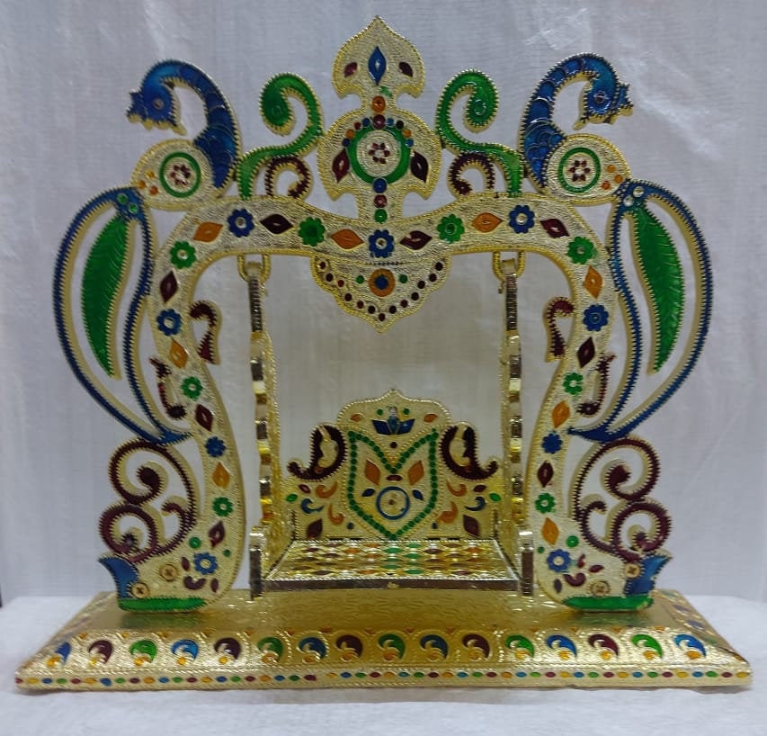 Big Size Lord Krishna Jhula Krishna Jhulla Nand Gopal Jhula Kanha Ji ...