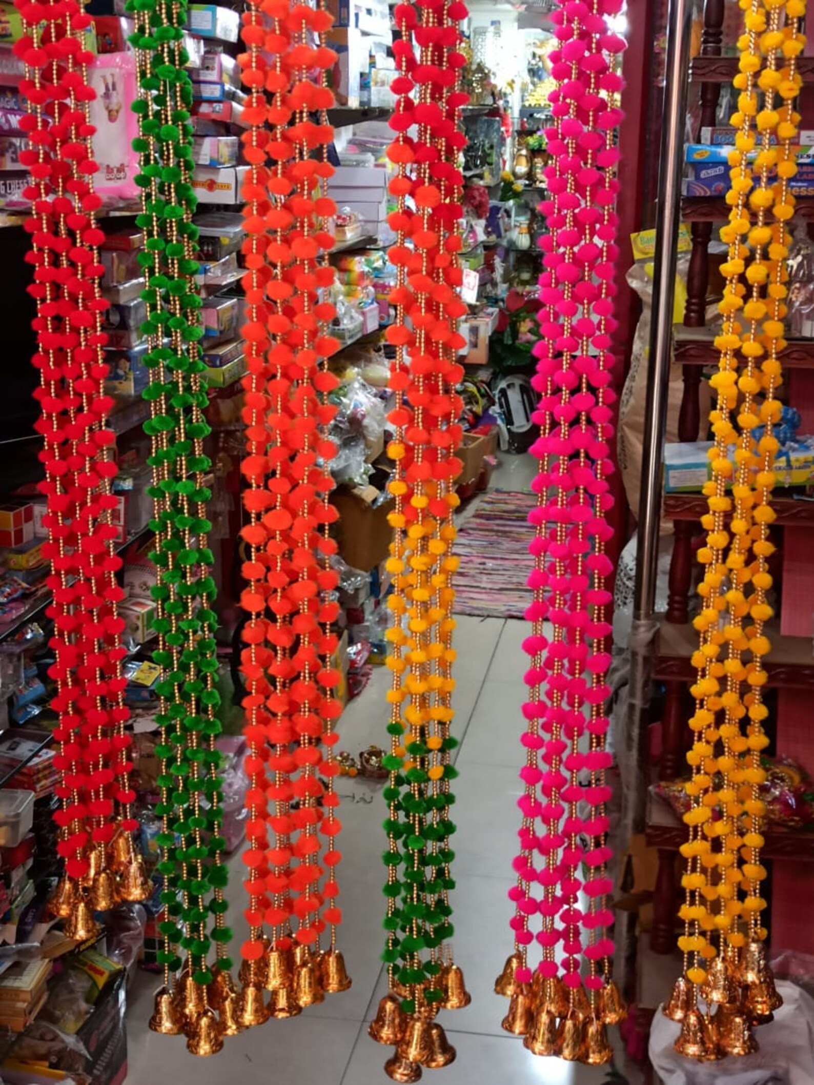 Sale on Indian Pink Color Artificial Decorative Pom Pom - Etsy