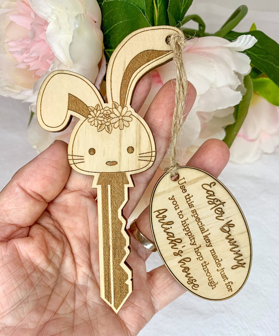 Easter Bunny Key Easter Magic Key Boho Easter Decor Easter | Etsy