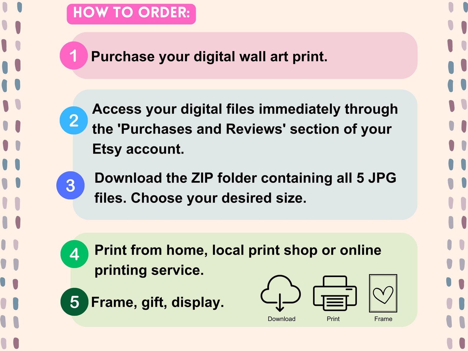 Early Childhood Educator Print, Digital Download, Description Poster ...