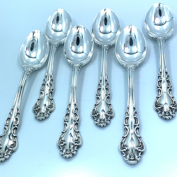 Reed and Barton Sterling Spoons Demitasse - Etsy