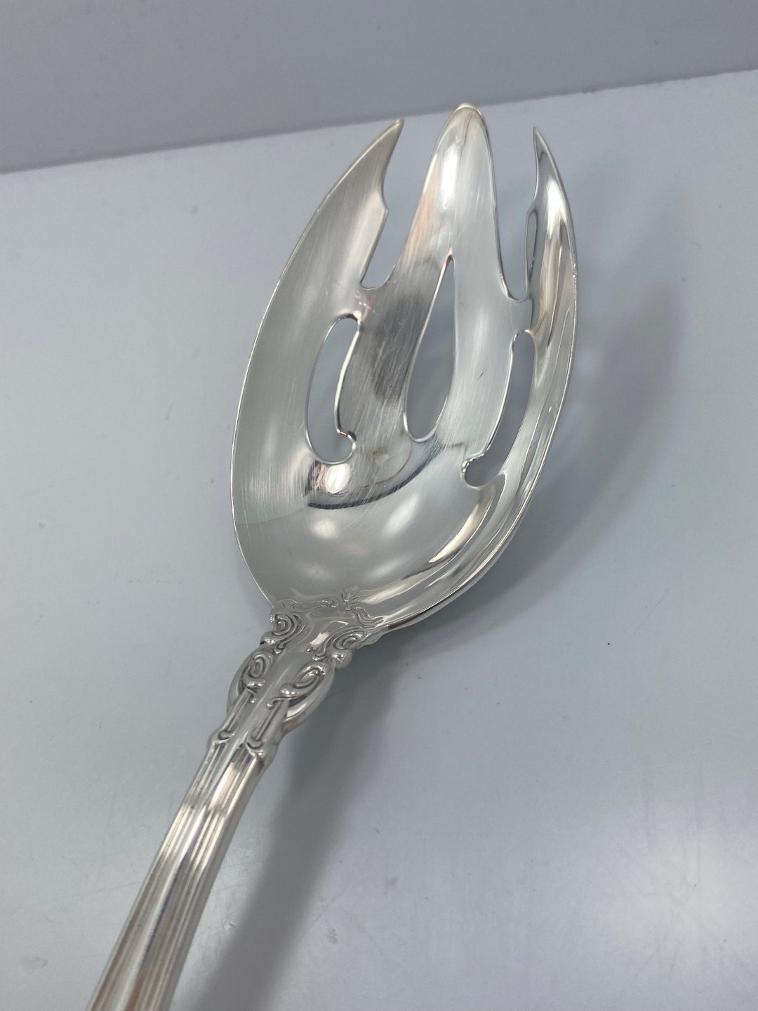 Vintage Gorham Chantilly Sterling Silver Serving Spork - Etsy