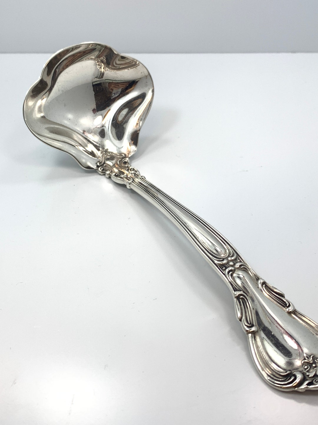 Vintage Gorham Chantilly Sterling Silver Gravy Ladle - Etsy