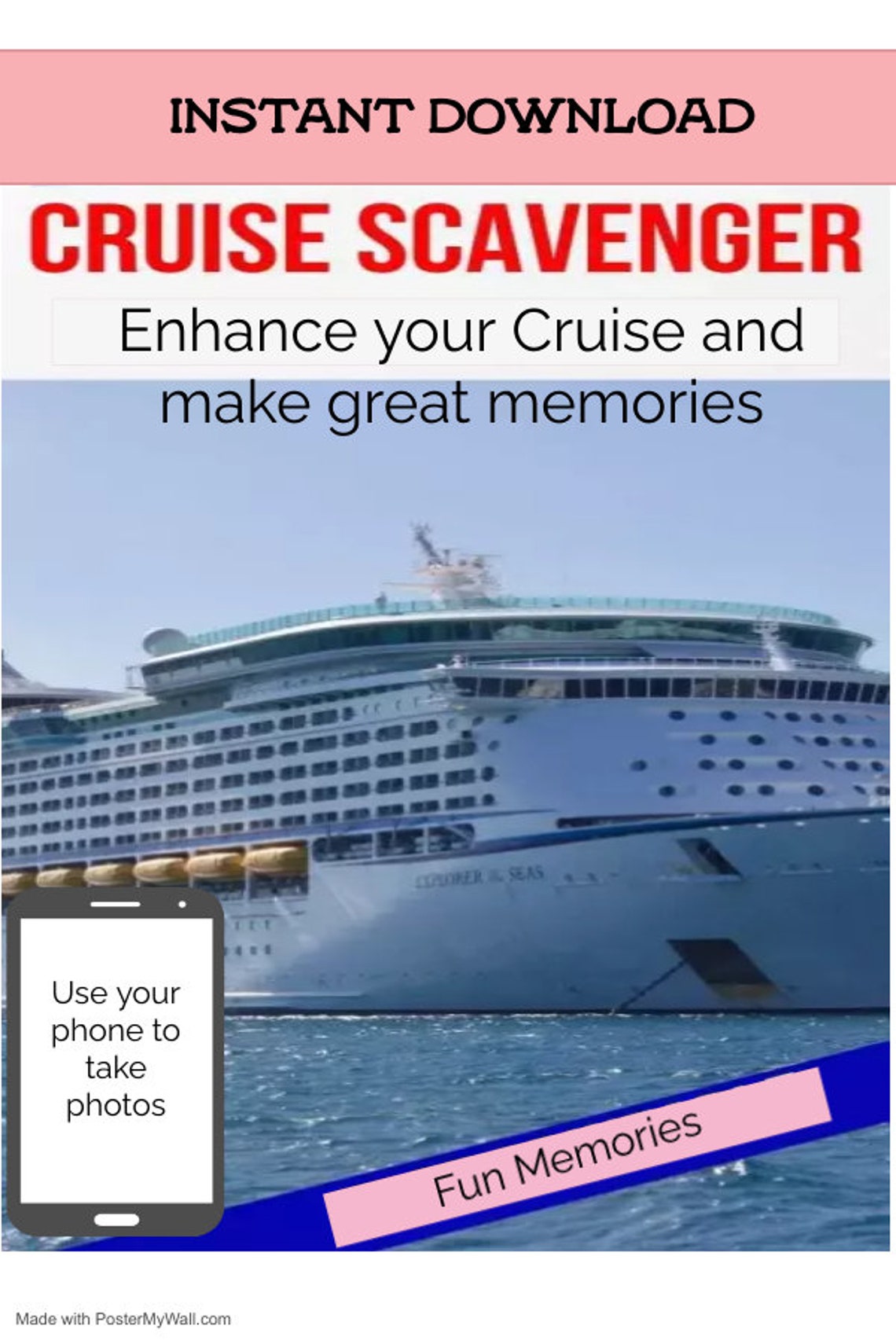 Cruise Ship Scavenger Hunt - Etsy