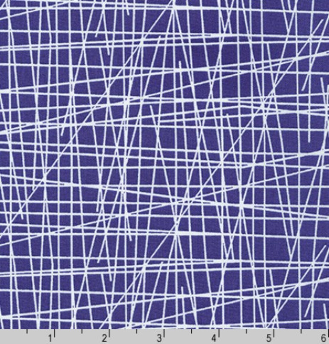 Violet Craft Modern Classics Bright Periwinkle -- 1/2 Yard Cut | AVL ...