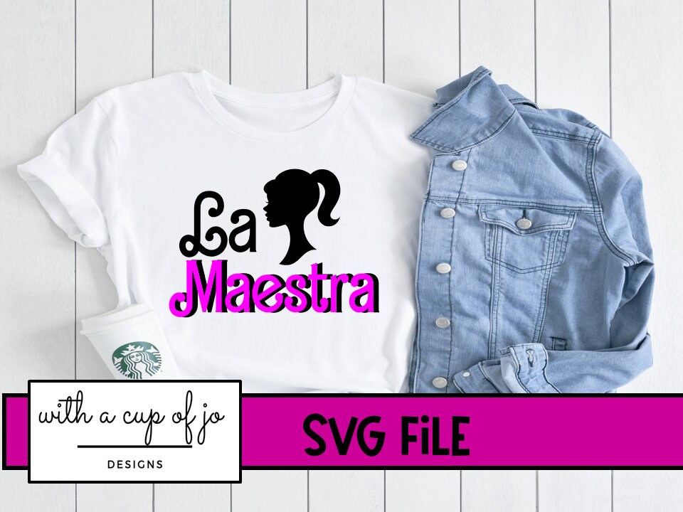 La Maestra- Barbie Font - Etsy