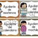 Trabajos Del Salon | Classroom Jobs | Spanish - Etsy