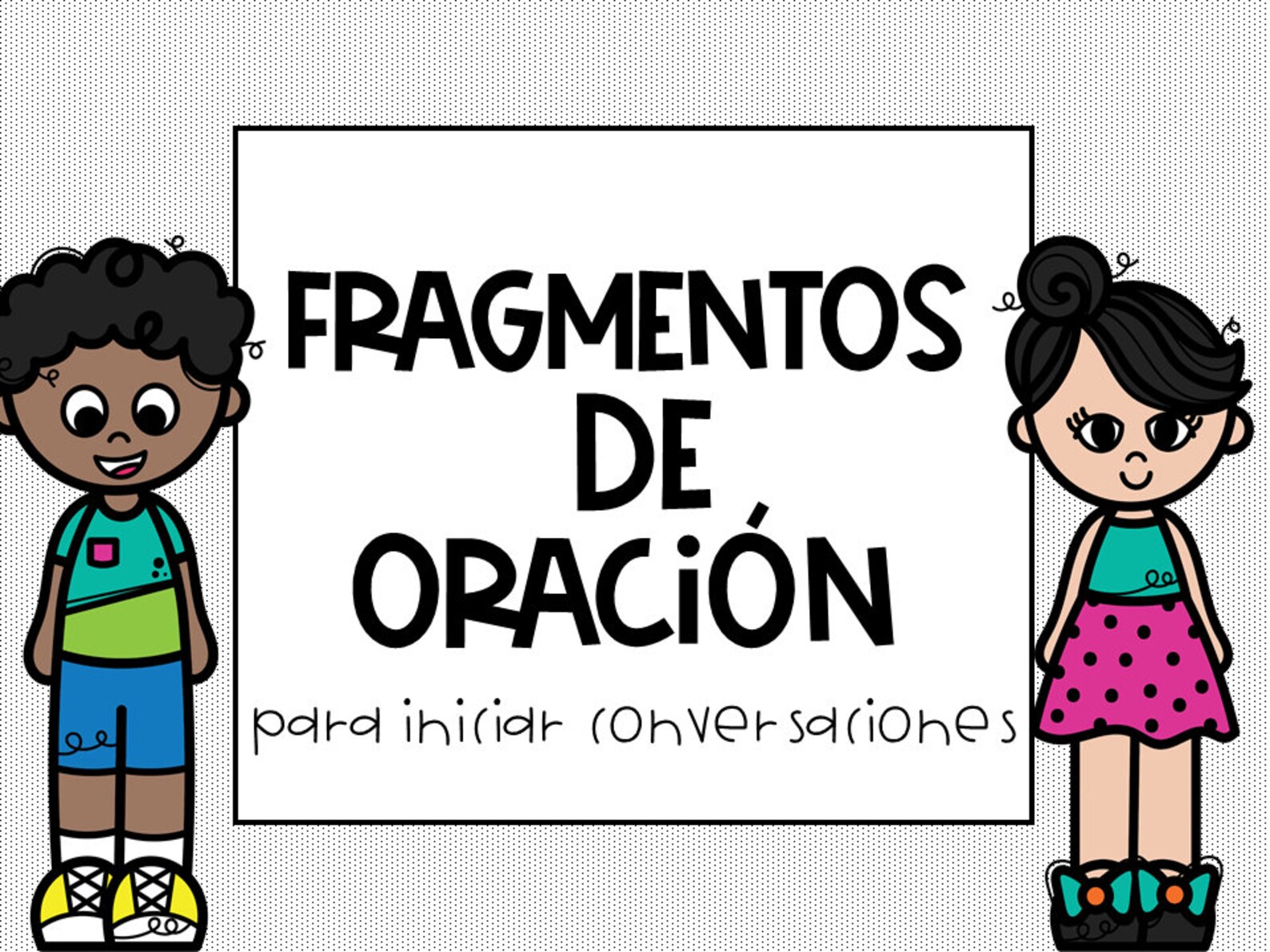 Accountable Talk - Bilingual Sentence Stems- in Color and Black and ...