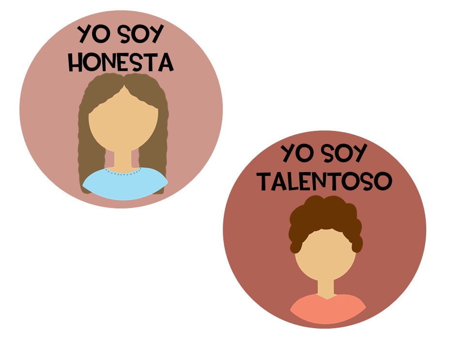 20 Affirmation Cards - Multicultural- Neutral Palette - Spanish Version ...