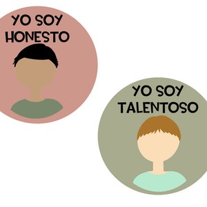 20 Affirmation Cards - Multicultural- Neutral Palette - Spanish Version ...