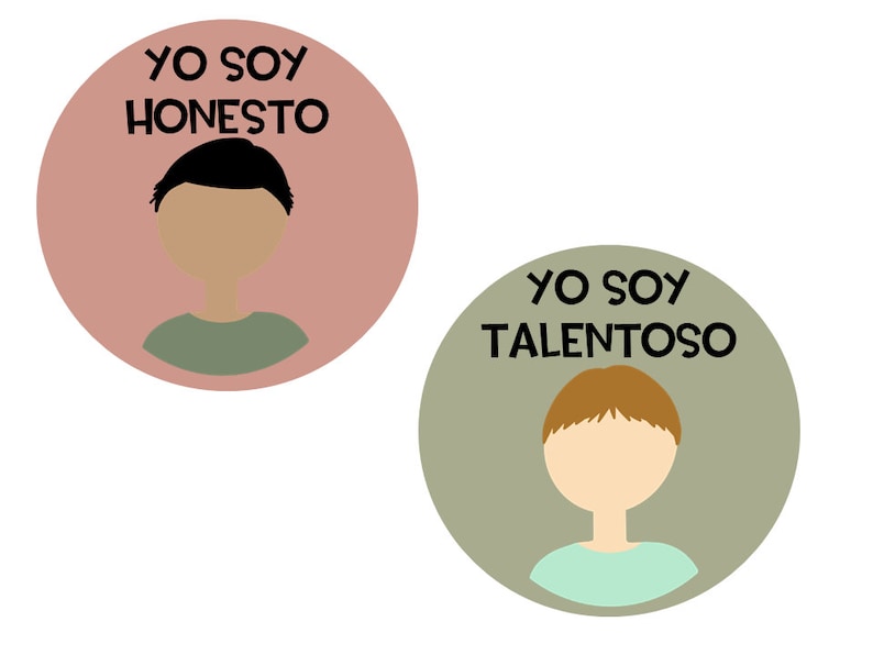 20 Affirmation Cards - Multicultural- Neutral Palette - Spanish Version ...