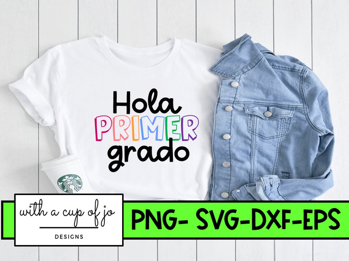 Hola Primer Grado SVG - Etsy