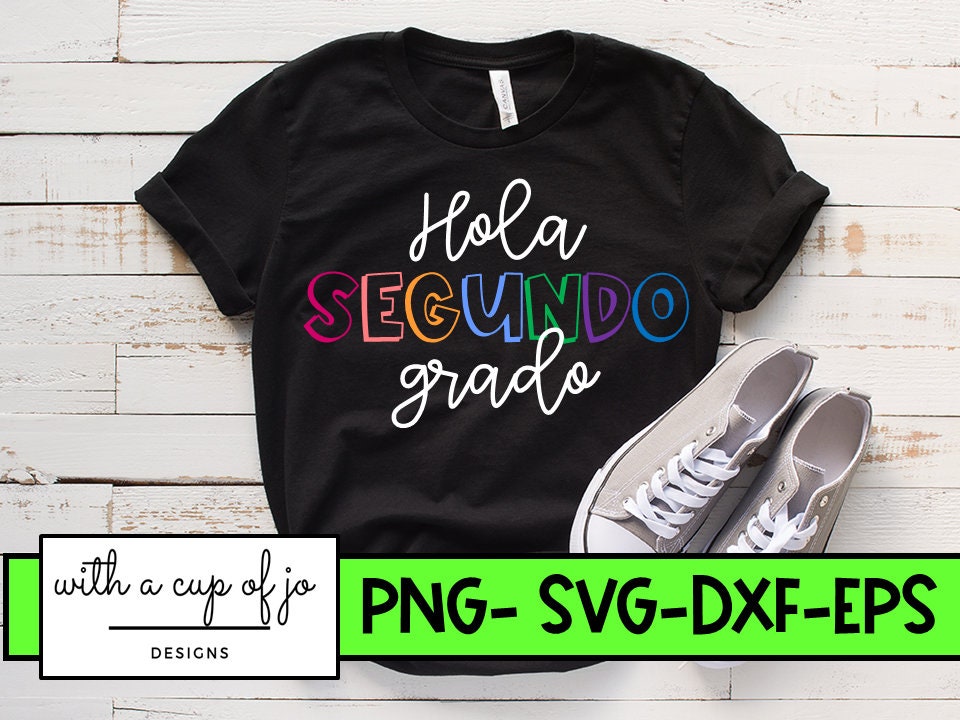 Hola Segundo Grado SVG - Etsy España