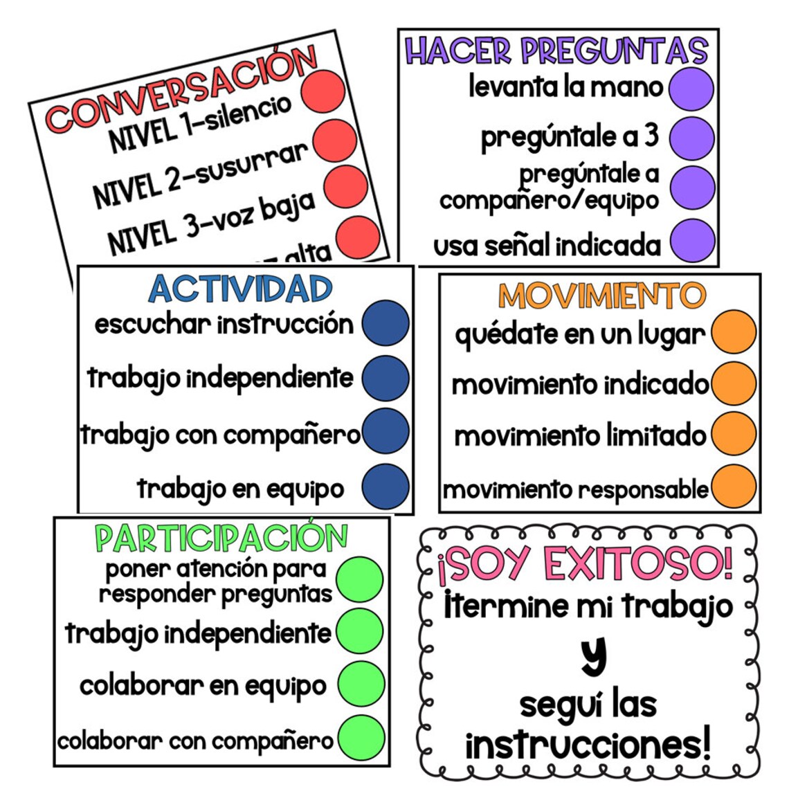 CHAMPS Clip It Posters - in Spanish - Etsy