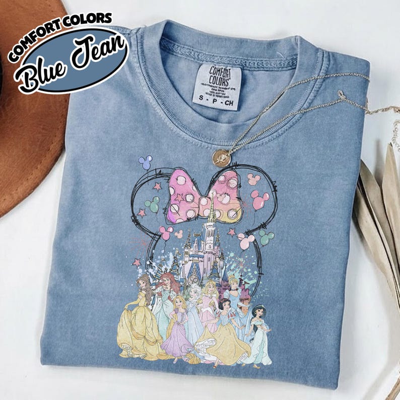 Retro Princess Shirt, Disneyworld Princess Shirt, Disney Girl Tee ...