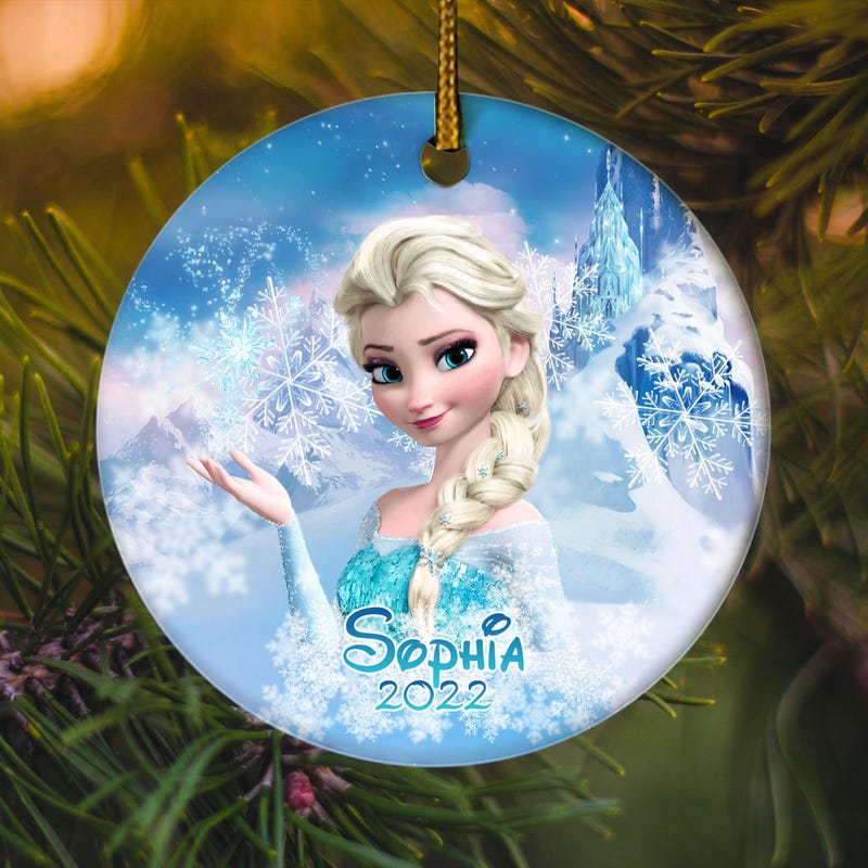 Frozen Christmas Ornaments - Etsy