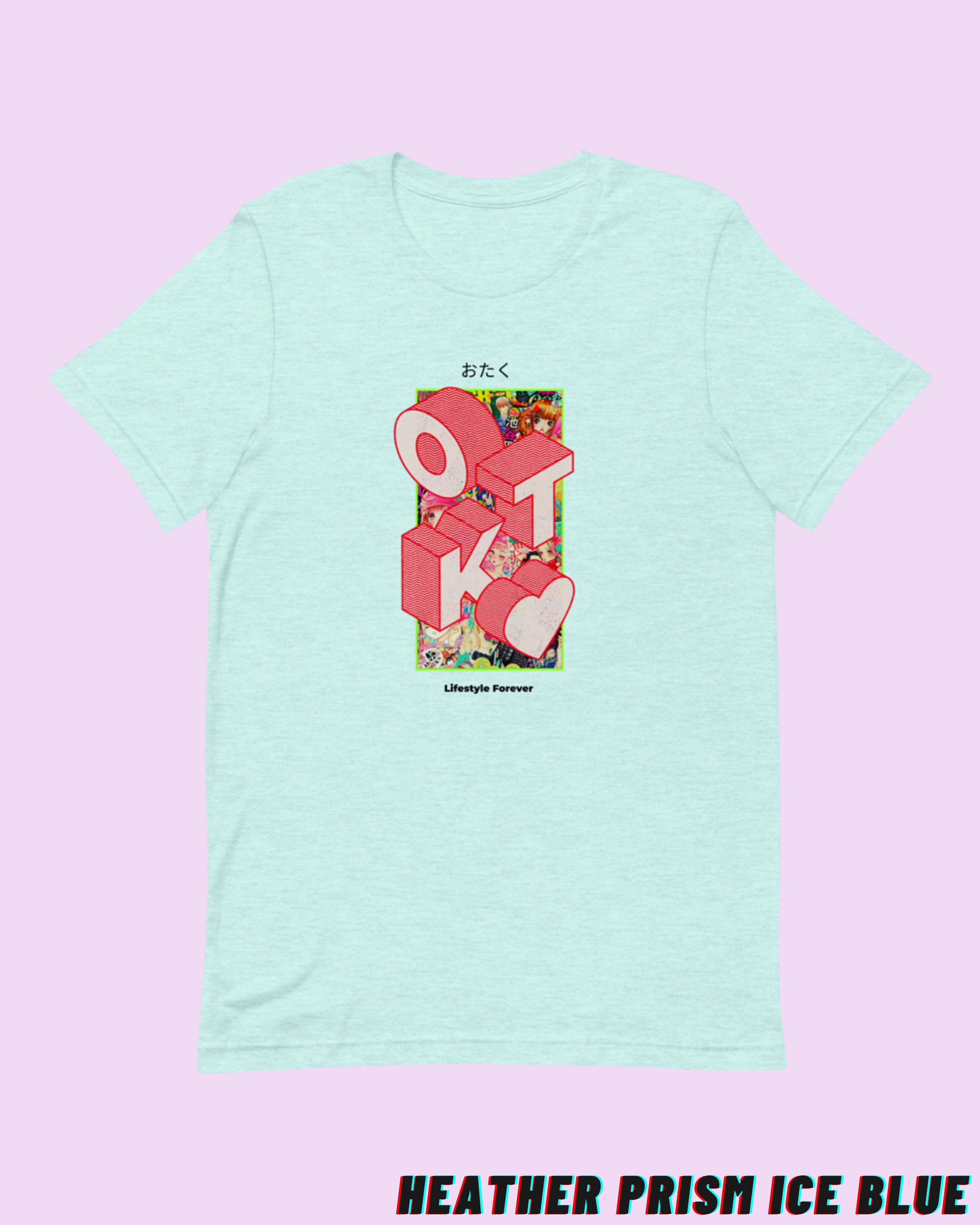 Otaku Lifestyle Shojo Womens T-shirt / High-quality Kawaii Tee for ...