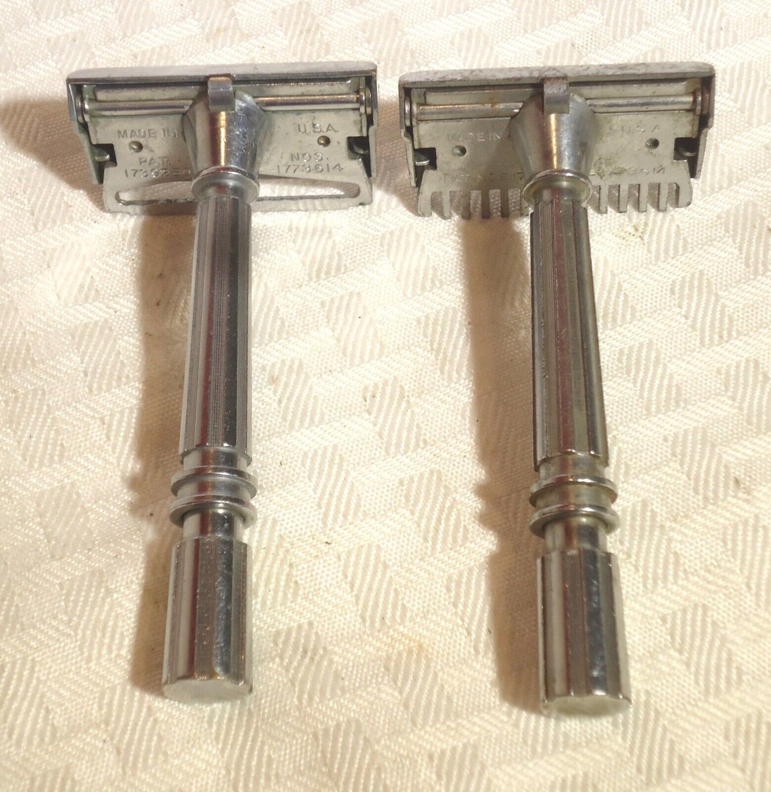 2 Vintage GEM Micromatic Safety Razors - Etsy