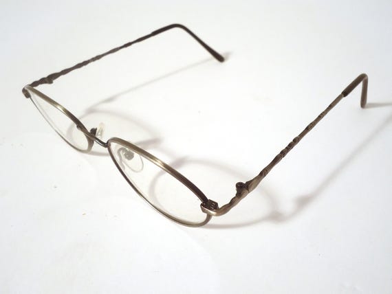 Metal Eyeglass Frames Model M98225 Antique Silver 48-… - Gem