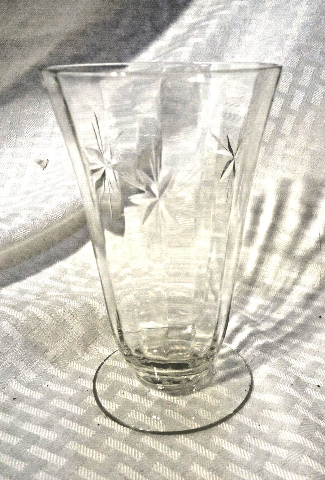 Vintage Fostoria Crystal Starburst Pattern Juice Glass? 5 1/4" - Etsy