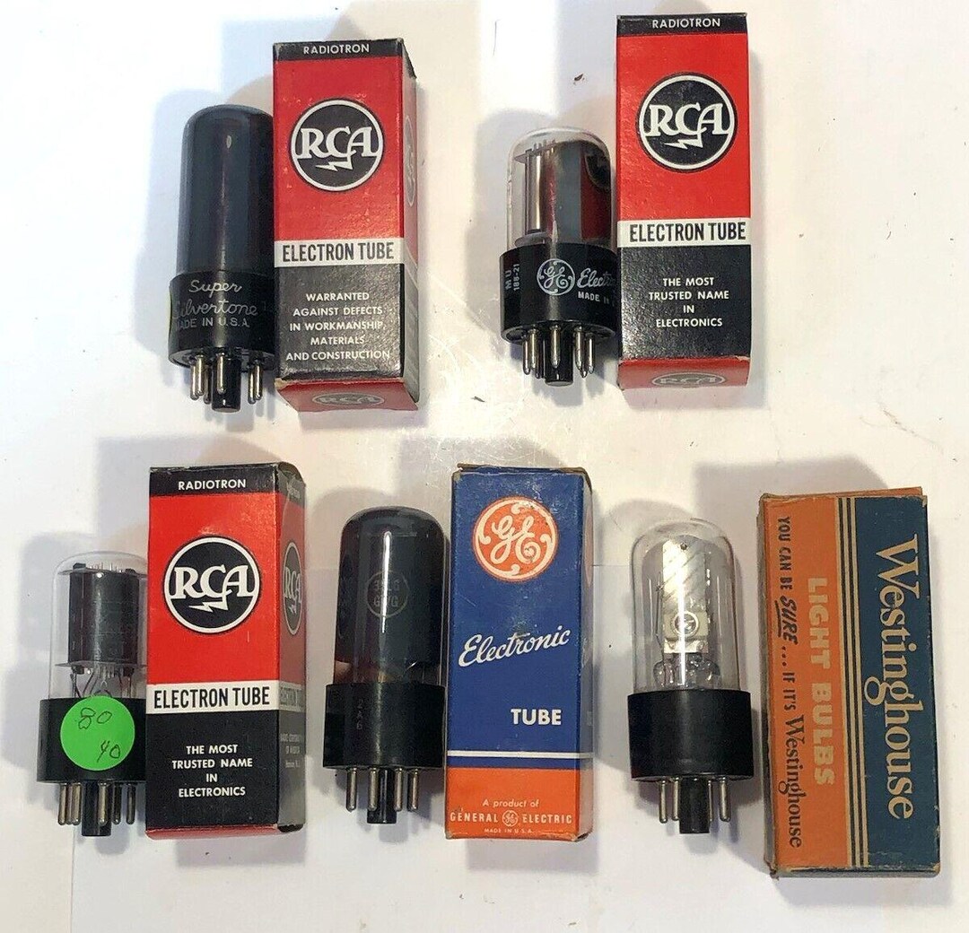 5 Amplifier Electron Vacuum Tubes TV-7 Tested T151 - Etsy
