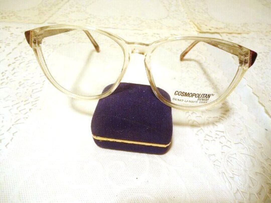 Vintage Cosmopolitan Designer Eyeglass Frames Mink Fall 56 18 140 Lot ...