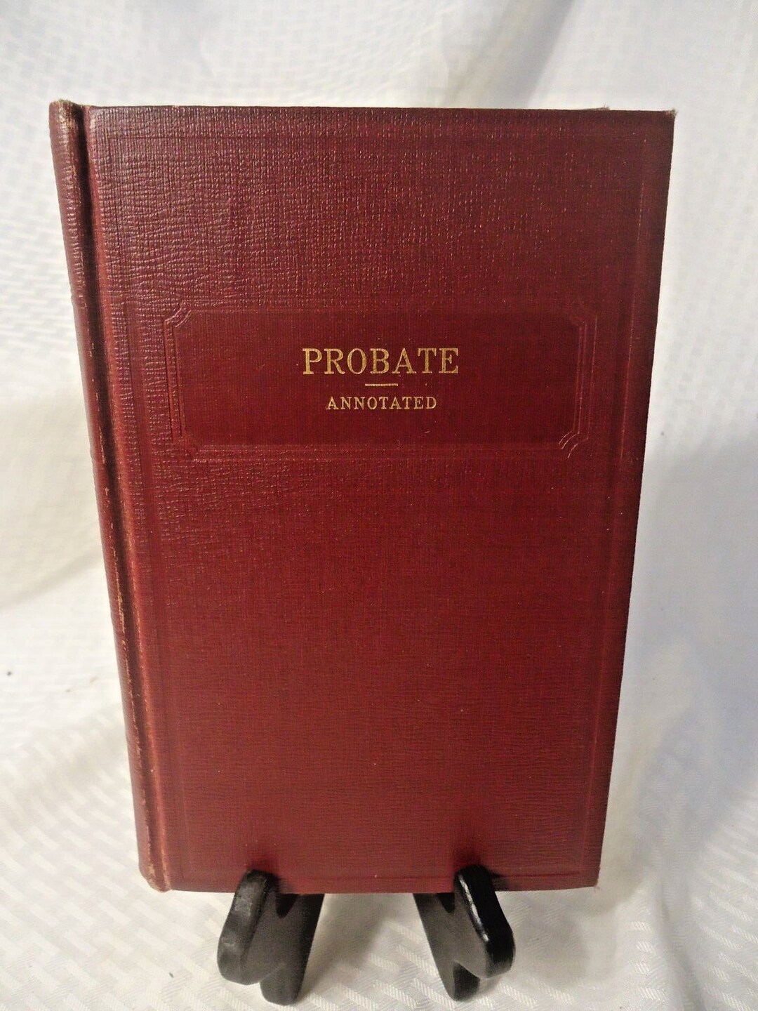 Vintage 1944 Book Probate Annotated Deerings California Codes - Etsy