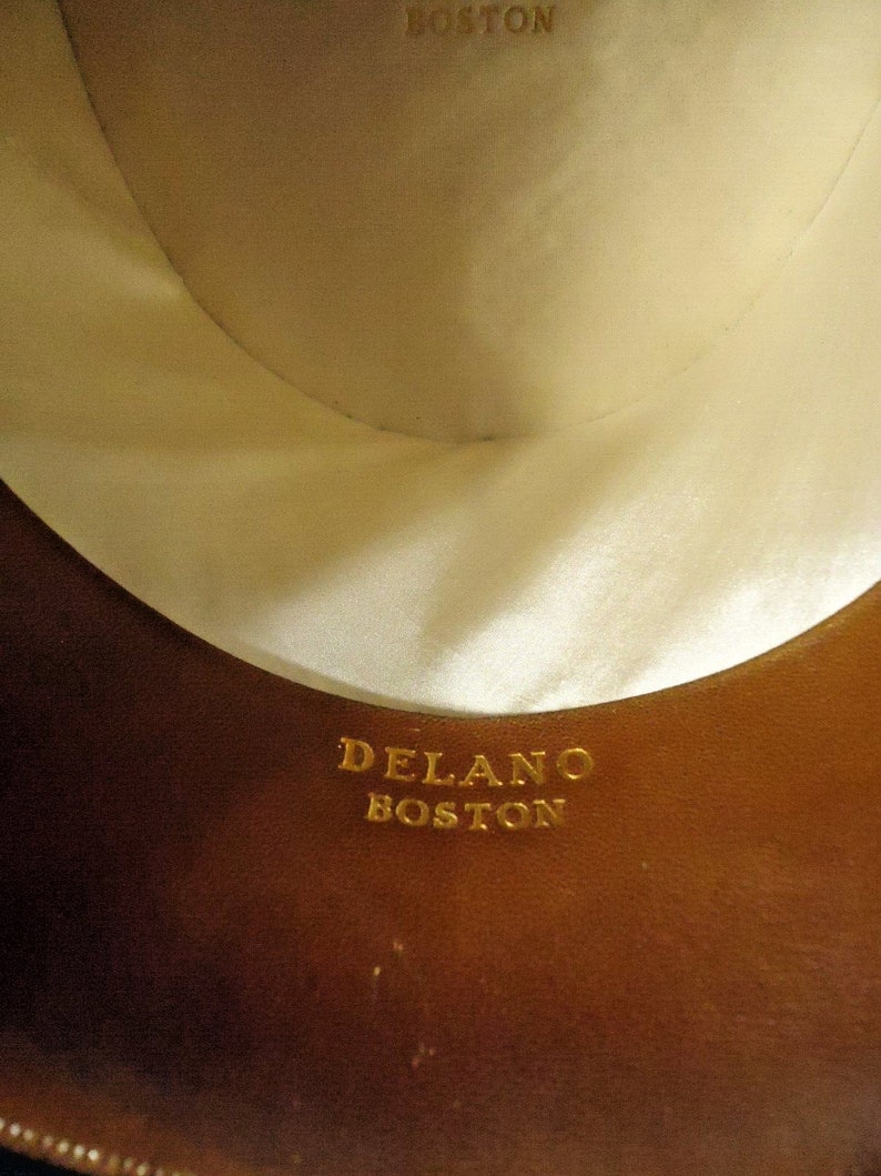 Vintage Knox Boston Black Beaver Silk Top Hat With Box 7 - Etsy